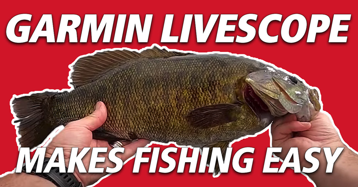 Garmin Panoptix Livescope Makes Catching Big Smallmouth Easier